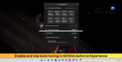 NVIDIA GeForce Experience で自動チューニングを有効にして使用する方法 - Tiempo de Frikis