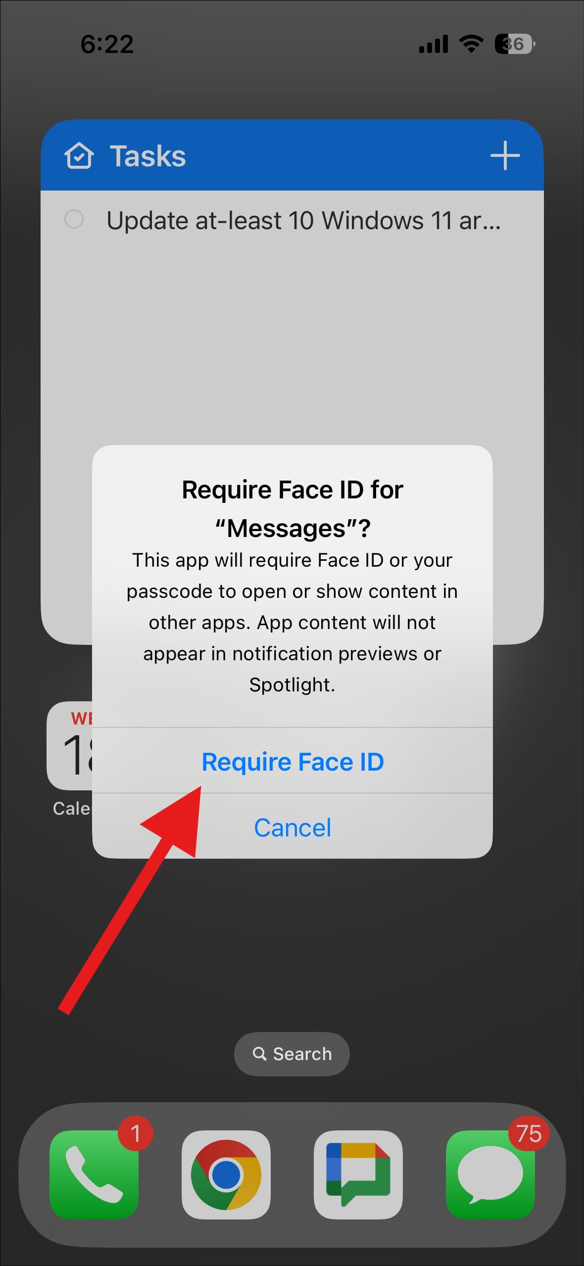Kaip užrakinti ir atrakinti „Messages“ programą naudojant „Face ID“ „iOS 18“ sistemoje „iPhone“.