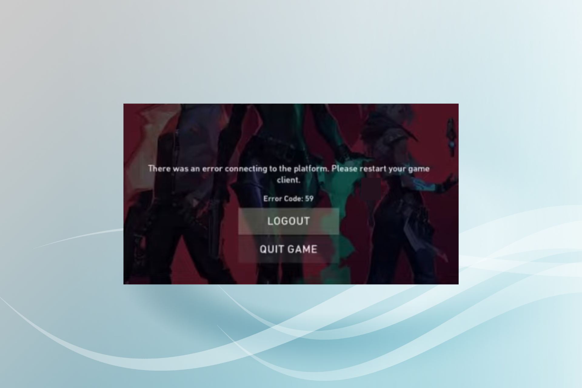 VAL 59-foutcode in Valorant: 7 manieren om dit te verhelpen