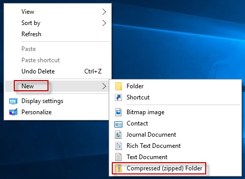 Hoe u bestanden kunt zip en uitpakken in Windows 10 zonder Winzip -software