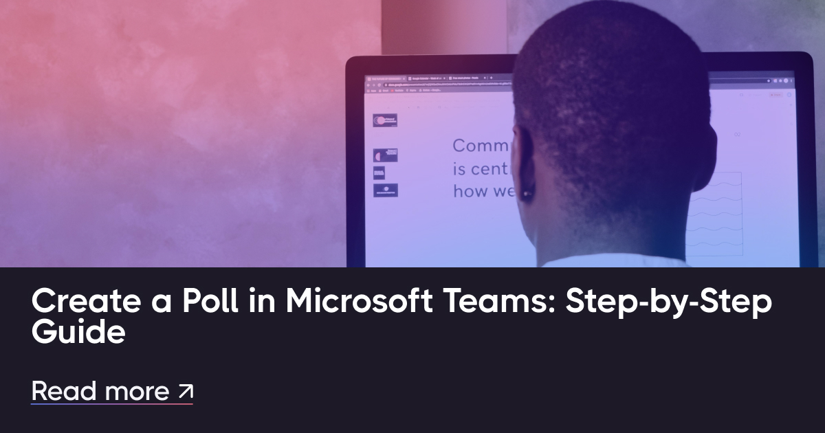 Maak een peiling in Microsoft-teams: stapsgewijze gids - Tiempo de Frikis