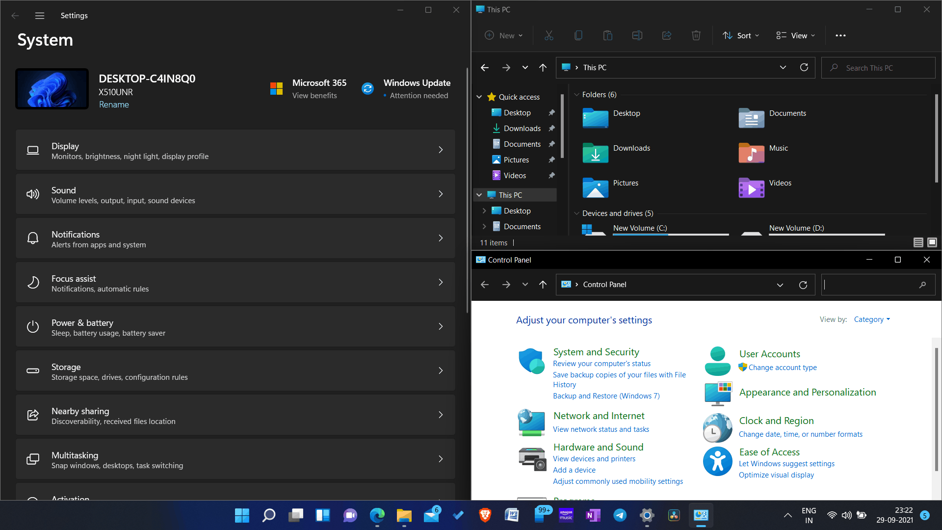 Hoe u uw scherm kunt splitsen in Windows 11: inschakelen en gebruiken ...