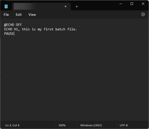 5 manieren om een batch (.bat) bestand te maken op Windows 11 - Tiempo ...