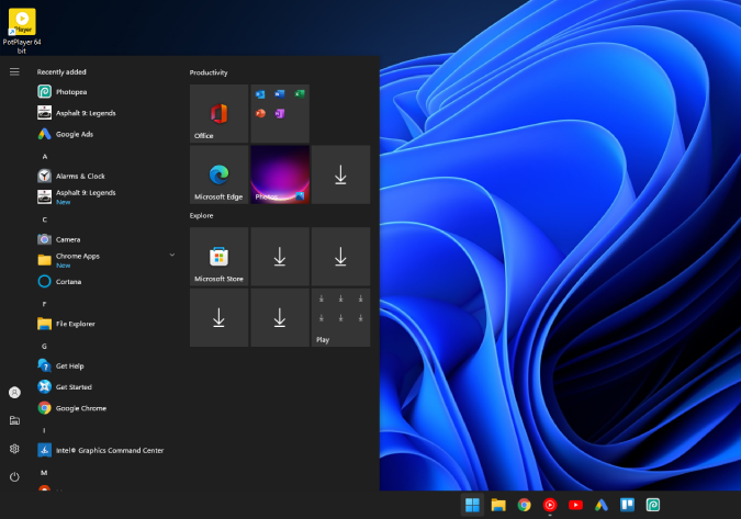 Hoe Windows 10 Start -menu en taakbalk te krijgen in Windows 11 ...
