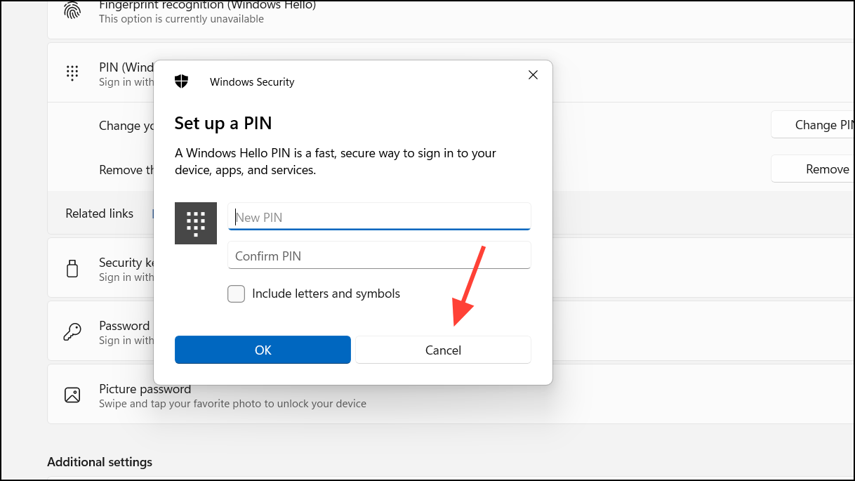 Hoe pincode op Windows 11 uit te schakelen - Tiempo de Frikis