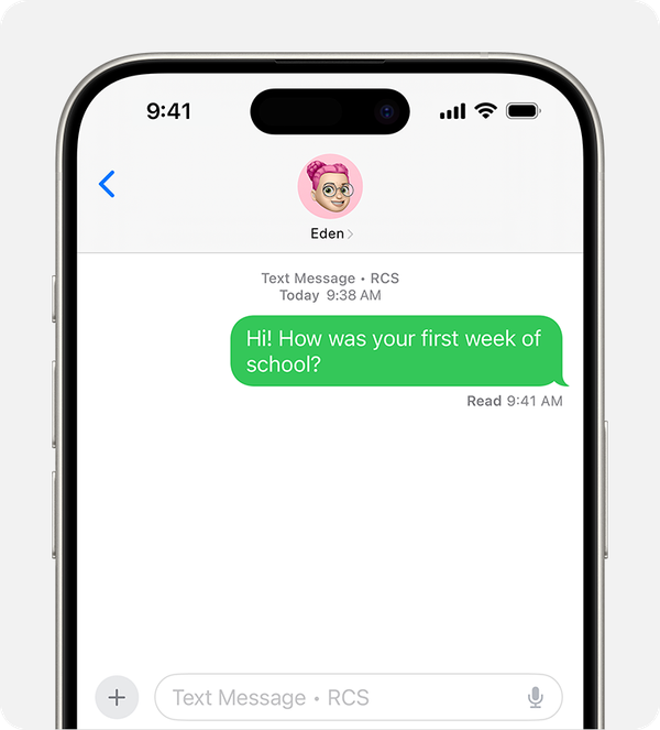 Wat betekent sms -rcs in iOS 18 -berichten -app - Tiempo de Frikis