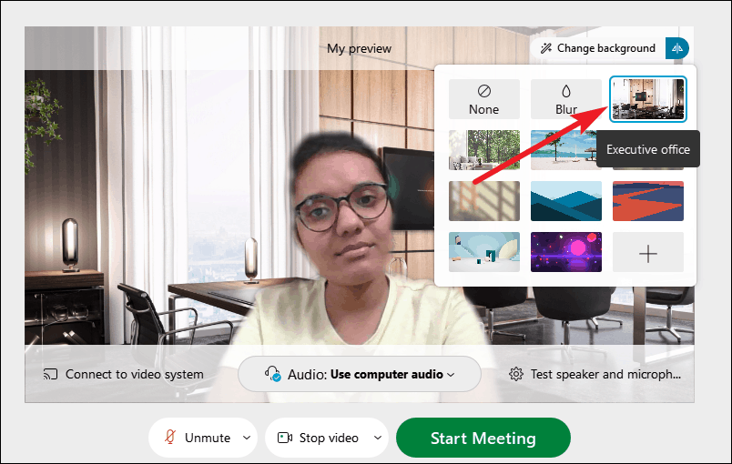 Hoe u de webex -achtergrond kunt wijzigen
