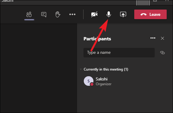 Hoe u de microfoon kunt dempen in Microsoft Teams