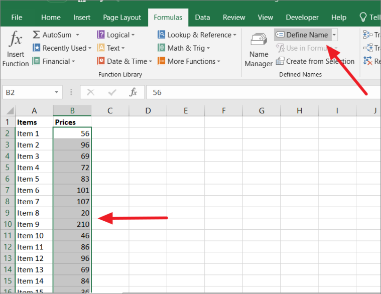 Hoe je een kolom in Excel kunt totaal