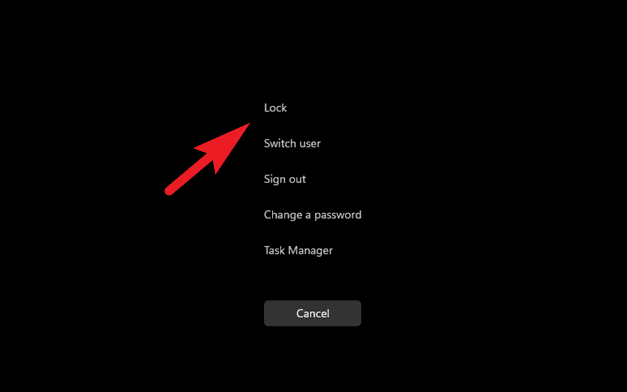 Hoe het scherm te vergrendelen op Windows 11