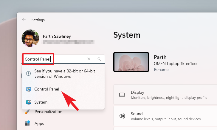Hoe het Configuratiescherm te openen in Windows 11