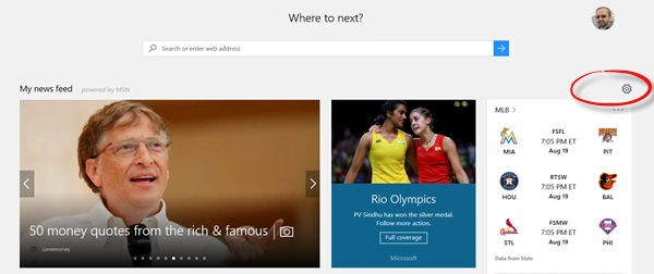 Hoe u de MSN-nieuwsfeed op de startpagina van de Edge-browser kunt ...