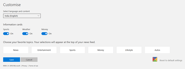 Hoe u de MSN-nieuwsfeed op de startpagina van de Edge-browser kunt ...