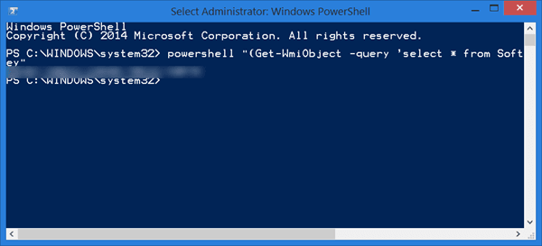 Hoe de Windows -productsleutel te vinden met behulp van het systeemsymbool of PowerShell