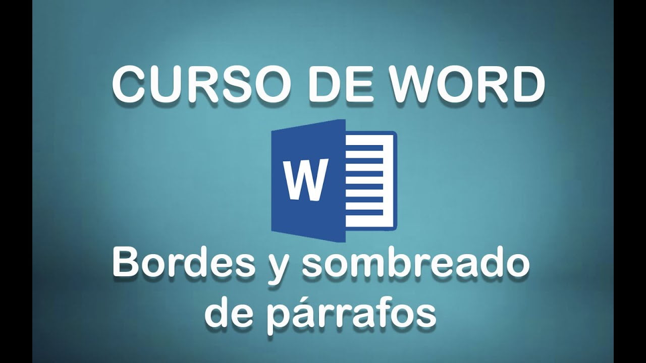 Hoe zet je randen en arcering in Word? - Tiempo de Frikis