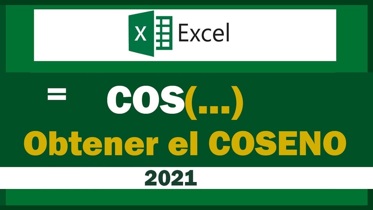 Hoe bereken je cosinus in Excel? - Tiempo de Frikis