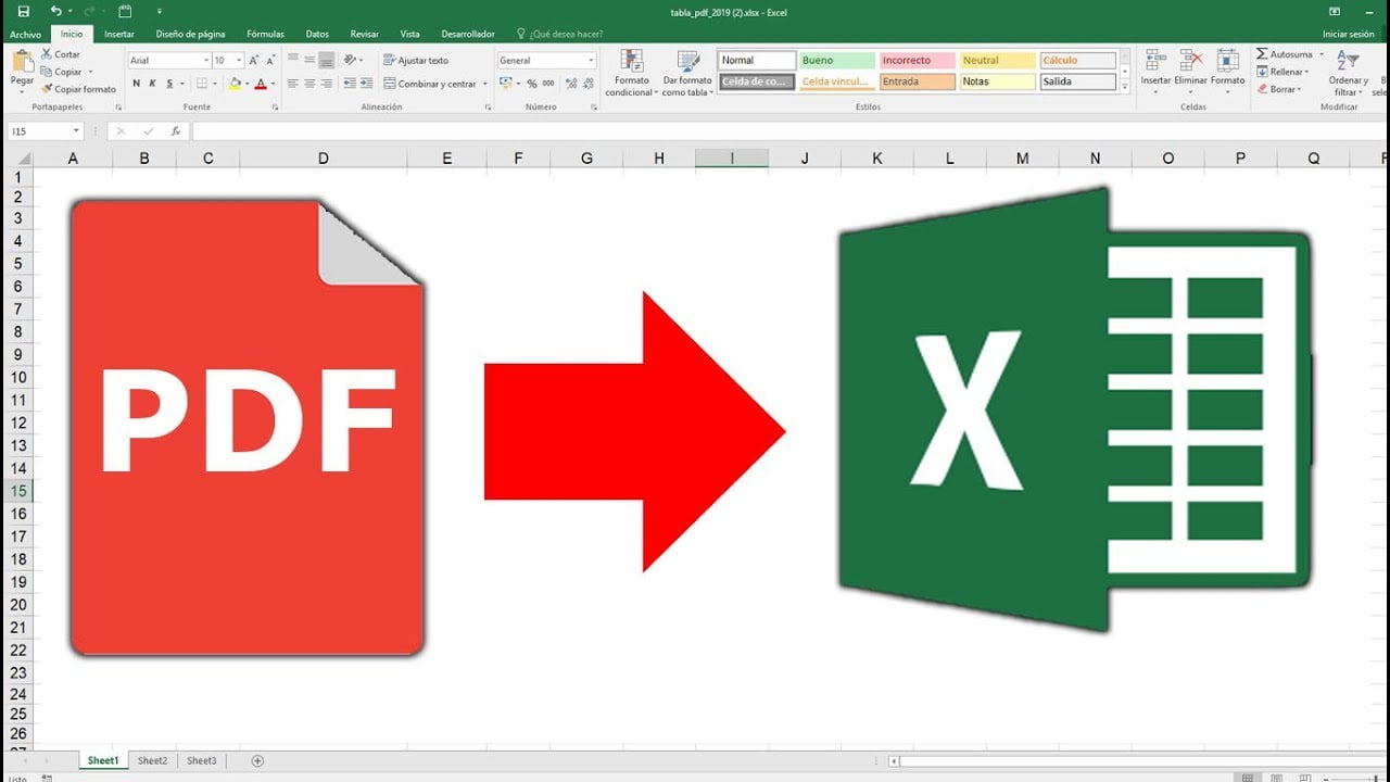 Hoe converteer je een PDF-afbeelding naar Excel?