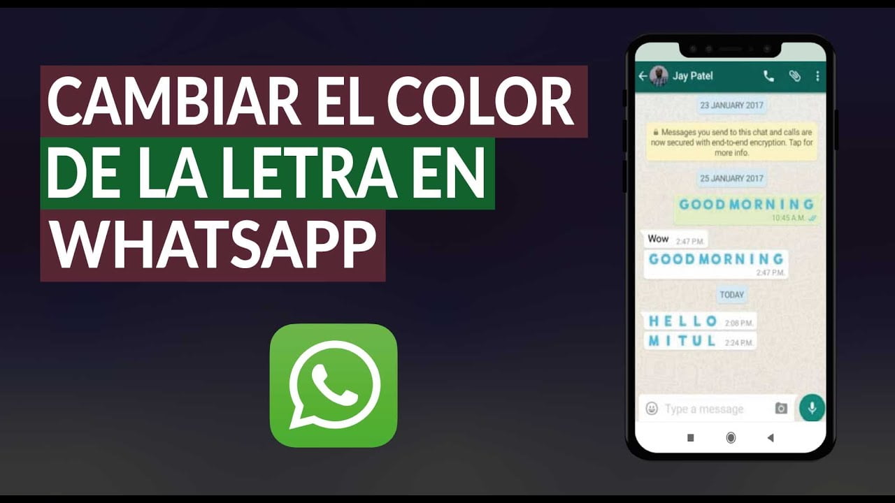 Hoe laat ik de blauwe letters op WhatsApp uitkomen? - Tiempo de Frikis