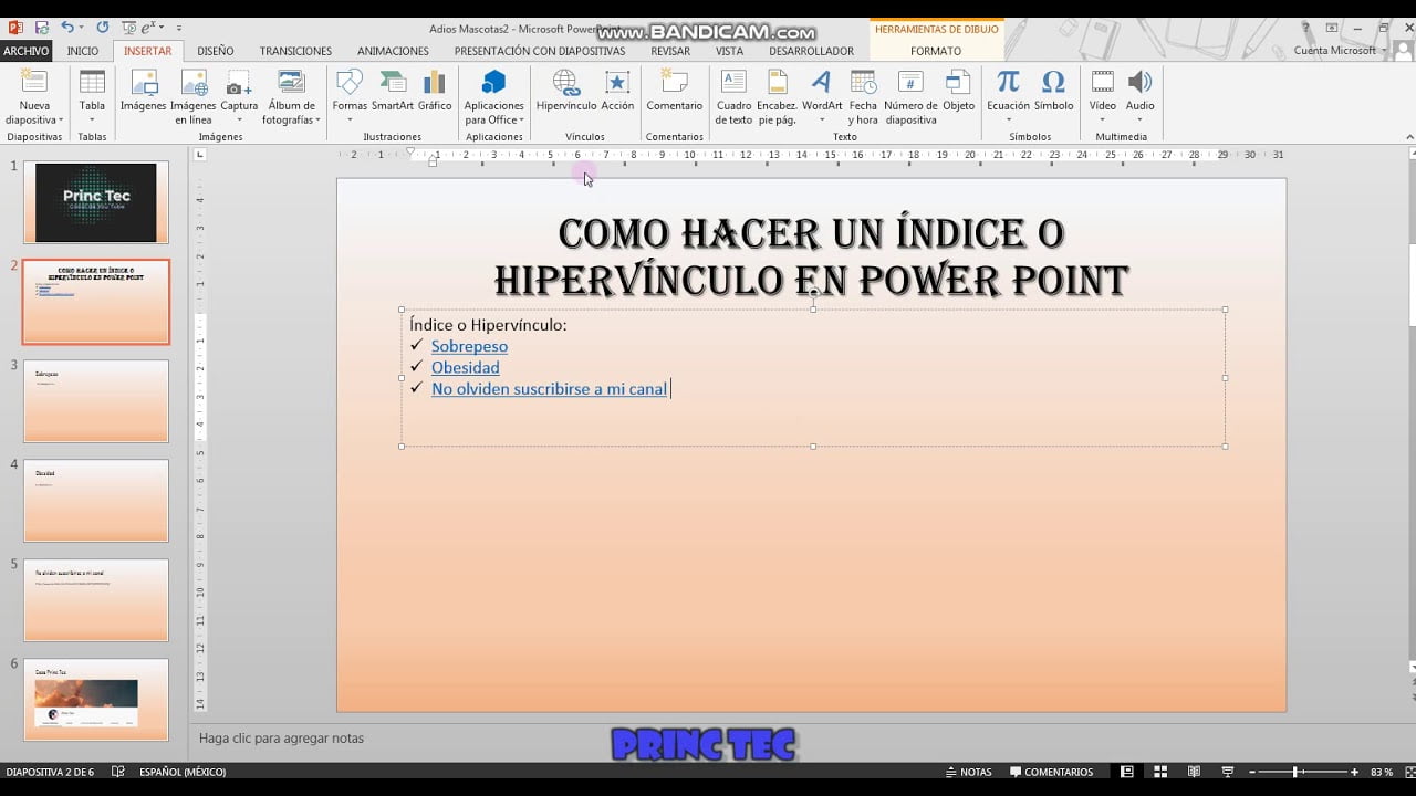 Hoe maak je een index met hyperlinks in PowerPoint? - Tiempo de Frikis