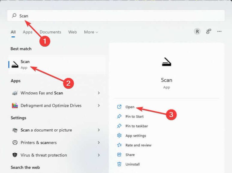 Scannen naar computer inschakelen in Windows 11 - Tiempo de Frikis