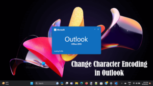Hoe tekencodering in Outlook te wijzigen - Tiempo de Frikis