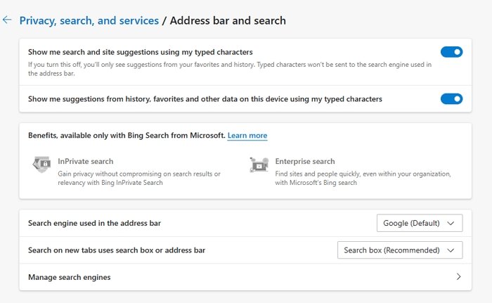 Hoe de standaardzoekmachine in de Microsoft Edge-browser te wijzigen - Tiempo de Frikis