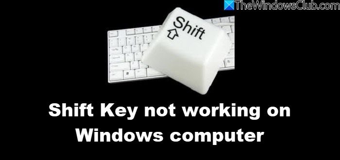 Shift-toets werkt niet op een Windows-computer [repareren] - Tiempo de ...