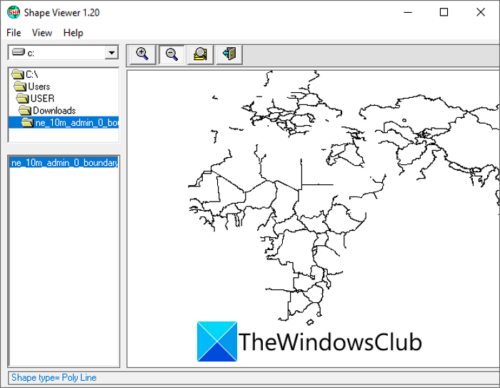 Wat is Shapefile? Hoe een Shapefile te bekijken in Windows 11/10 ...