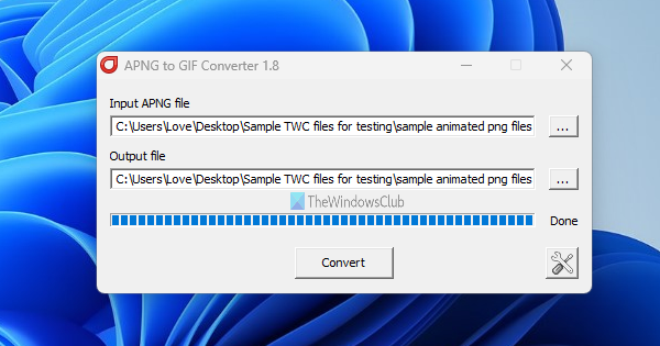 Hoe u geanimeerde PNG converteert naar GIF op Windows PC - Tiempo de Frikis