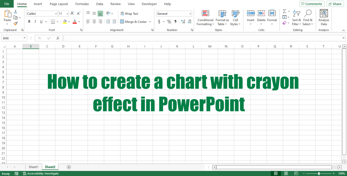 Hoe u een grafiek kunt maken met Crayon -effect in Excel - Tiempo de Frikis