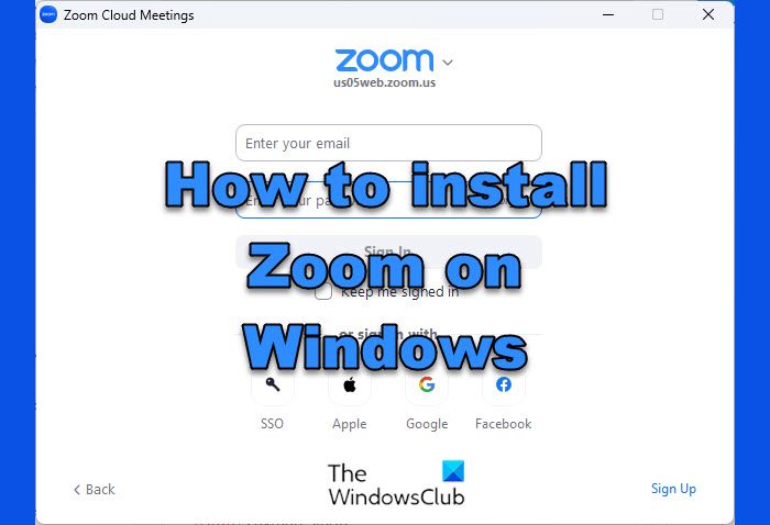 Hoe je zoom installeert op Windows 11/10 - Tiempo de Frikis