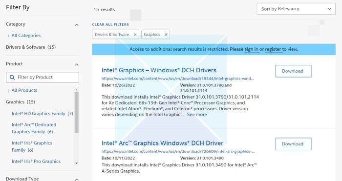 Hoe Intel Graphics Driver te updaten in Windows 11/10