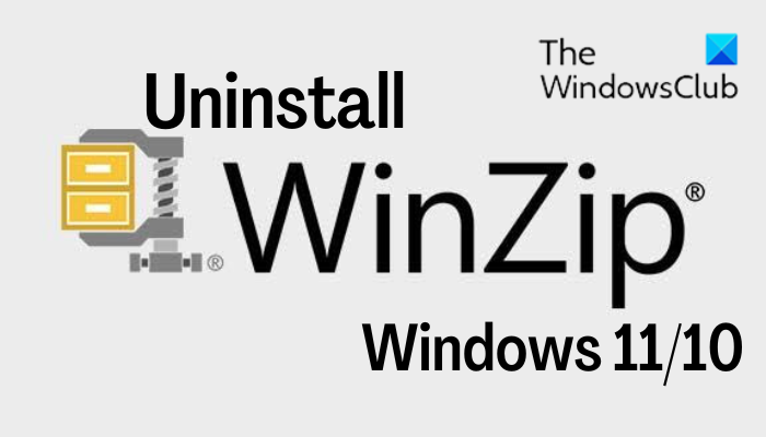 Hoe WinZip volledig te verwijderen in Windows 11/10 - Tiempo de Frikis