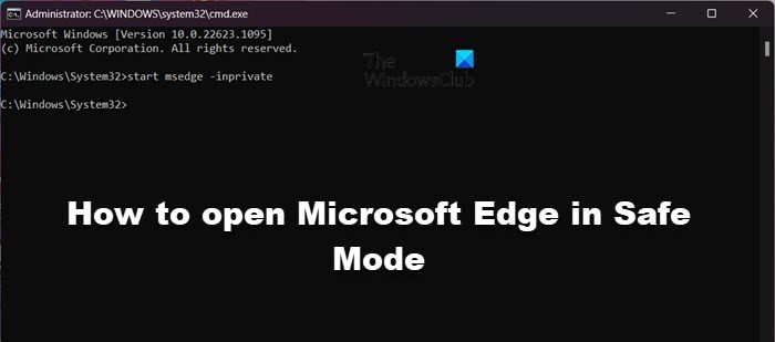 Hoe u de Microsoft Edge -browser in veilige modus kunt openen - Tiempo ...