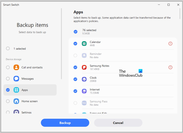 Samsung Smart Switch: back -upgegevens van telefoon naar pc - Tiempo de ...