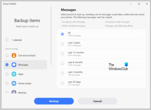 Samsung Smart Switch: back -upgegevens van telefoon naar pc - Tiempo de ...