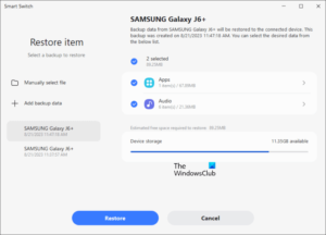 Samsung Smart Switch: back -upgegevens van telefoon naar pc - Tiempo de ...