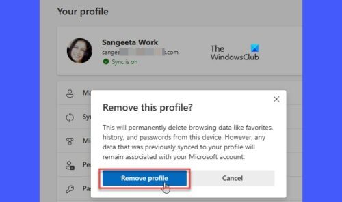 Hoe een gebruikersprofiel uit Microsoft Edge te verwijderen - Tiempo de ...