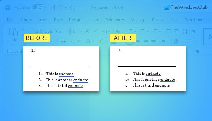 Hoe u de voetnoot- en eindnootnummering in Word kunt wijzigen - Tiempo ...