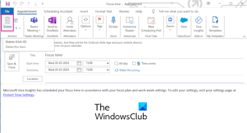 Hoe Focus Time in Outlook instellen of verwijderen? - Tiempo de Frikis