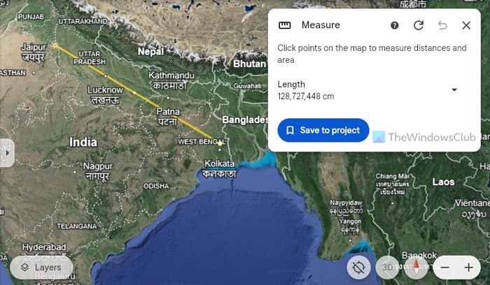 Hoe gebruik je Google Earth in de browser om afstand te meten? - Tiempo ...
