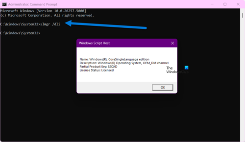 Gebruik Slmgr om Windows-licentie te installeren, verwijderen ...