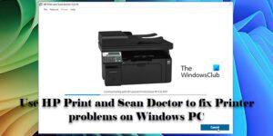 Gebruik HP -print en scan arts om printerproblemen op Windows PC op te lossen - Tiempo de Frikis
