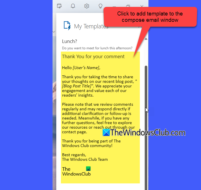 Hoe e-mailsjablonen te maken in de nieuwe Outlook-app - Tiempo de Frikis