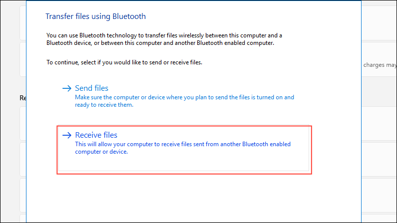Hvordan motta filer over Bluetooth på Windows 11 - Tiempo de Frikis