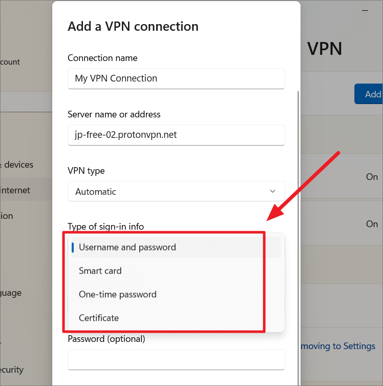 Slik konfigurerer du en VPN manuelt i Windows 11