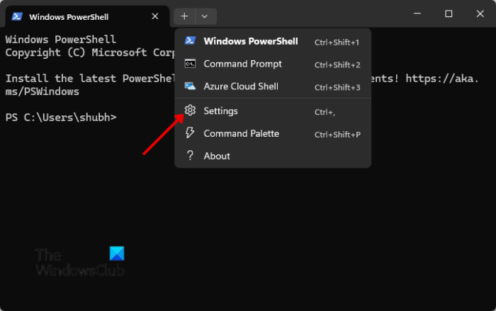 Hvordan vise eller skjule rullefelt i Windows Terminal