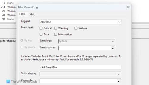 Hvordan bruke Event Viewer i Windows 11 - Tiempo de Frikis
