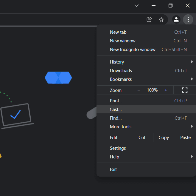 Jak przesłać pulpit systemu Windows 11 na Chromecasta - Tiempo de Frikis
