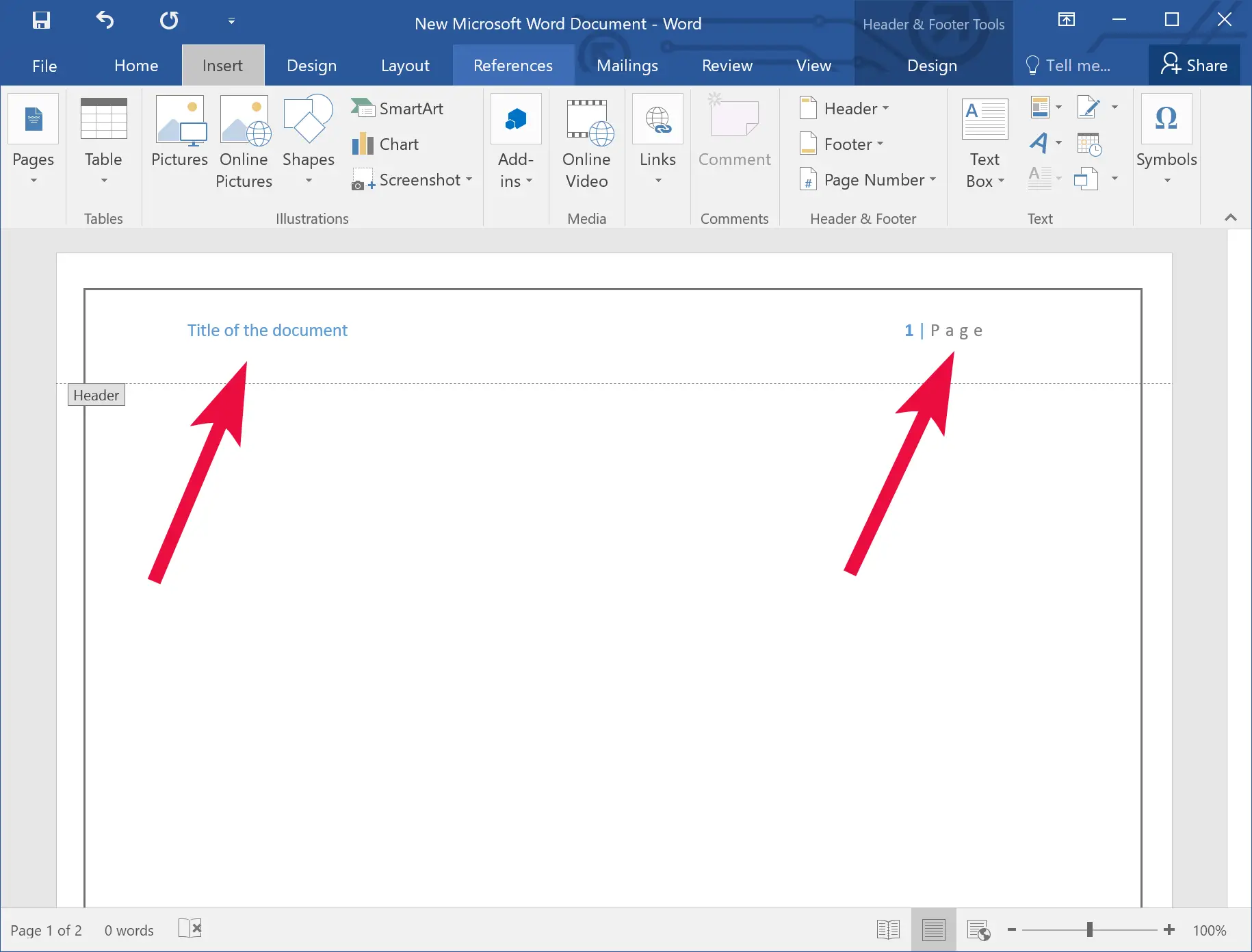 Jak wstawić numery stron w programie Word bez utraty nagłówka lub stopki? - Tiempo de Frikis